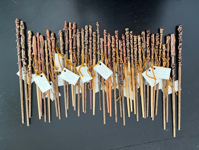 20 Magic Wands Party Favors Cosplay Witch Wizard - Etsy