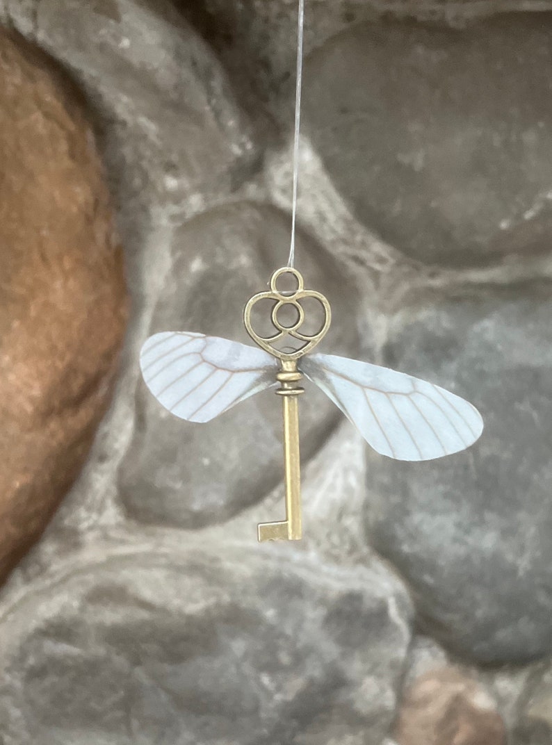 Flying Keys Enchanted Winged Keys Wizard Party Decor Magic - Etsy
