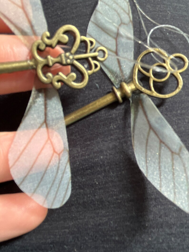 Flying Keys Enchanted Winged Keys Wizard Party Decor Magic - Etsy