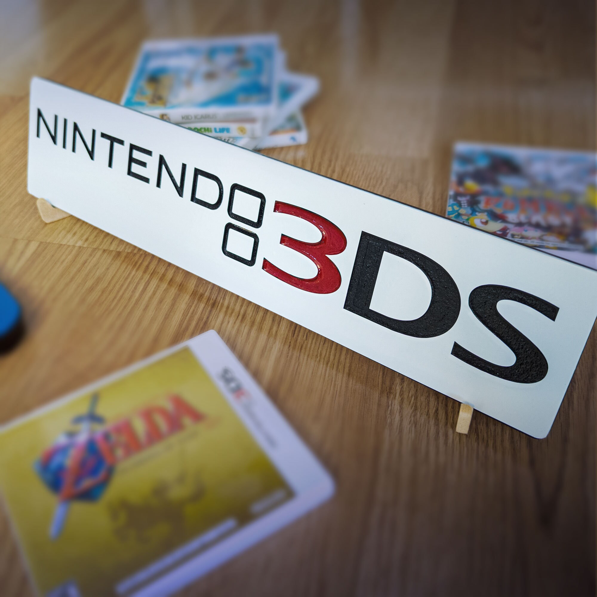 Large Engraved Nintendo 3DS Logo Video Game Wall Art - Etsy