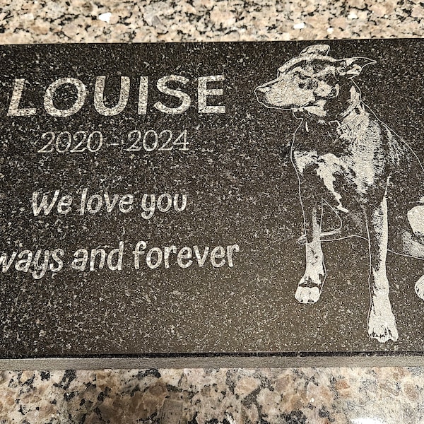 Engraved Granite - Etsy