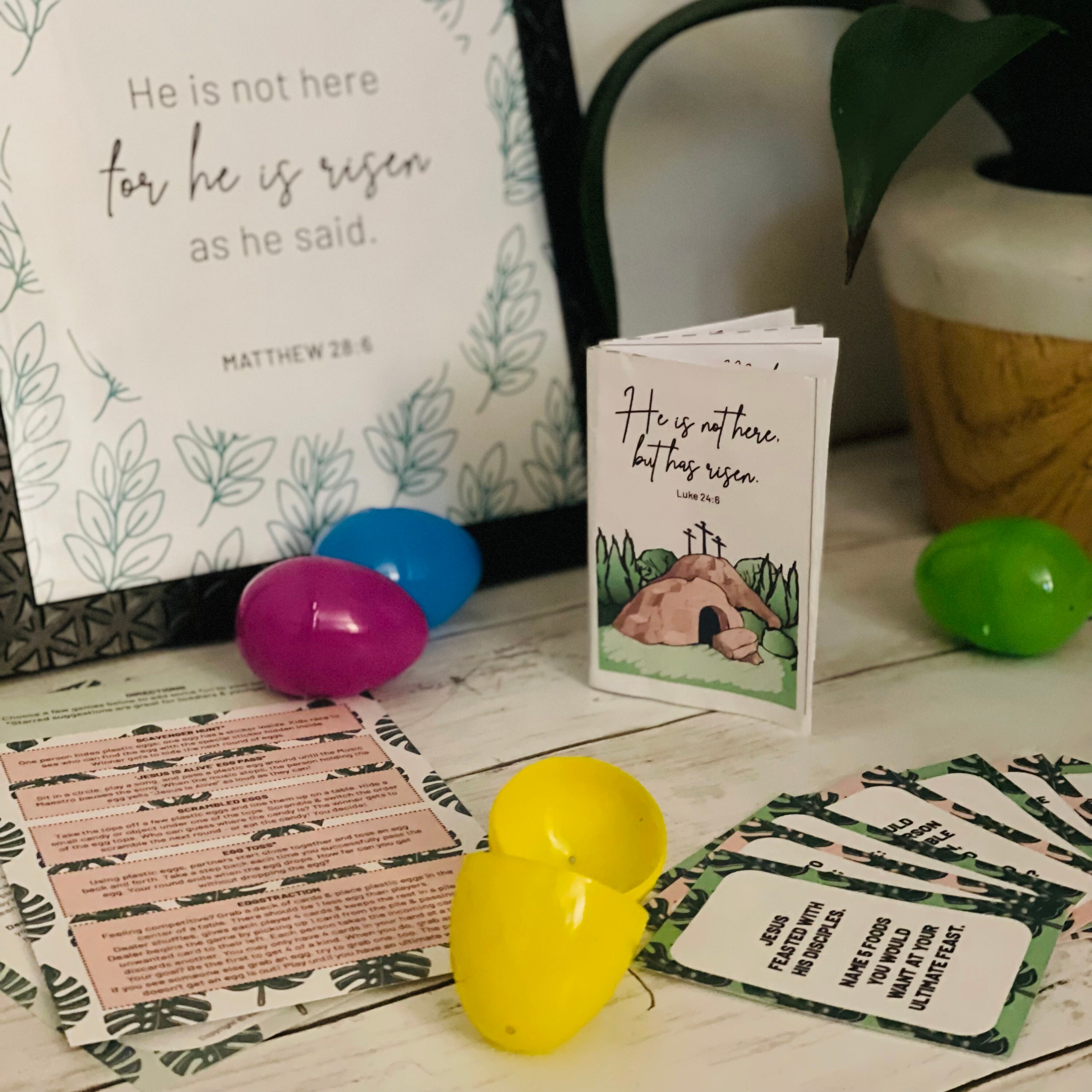 Printable Holy Week Family Devotional Booklet + Activities - Christian ...