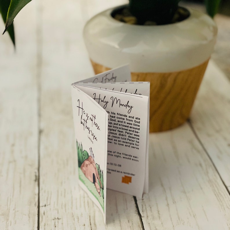 Printable Holy Week Family Devotional Booklet + Activities - Christian ...