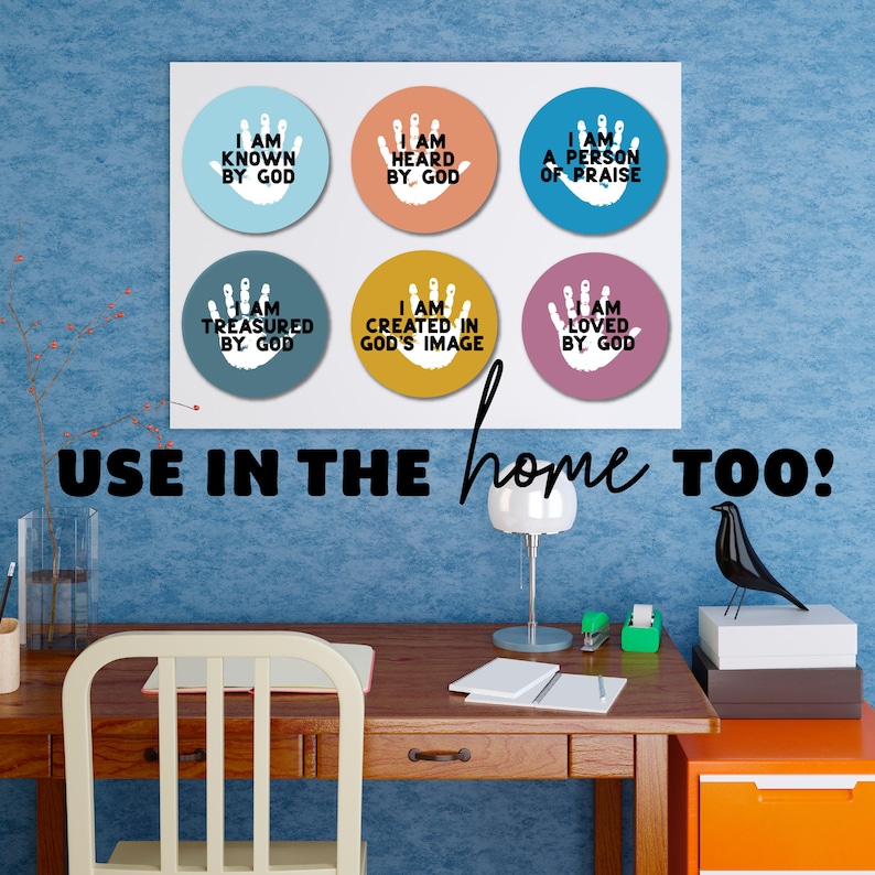 Who God Says I Am Bulletin Board Kit - Etsy