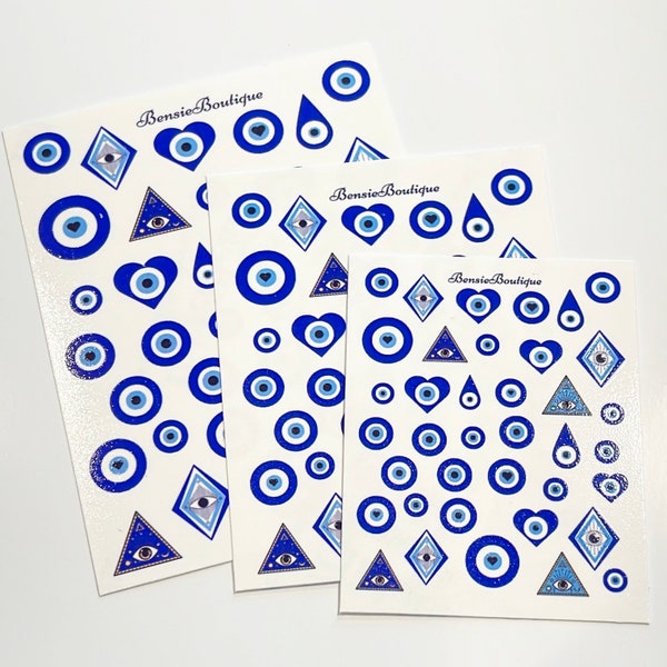 Waterslide Eye Decals - Etsy