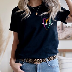 Fearless Shirt Fearless Christian Apparel Fearless Shirt Fearless Woman ...