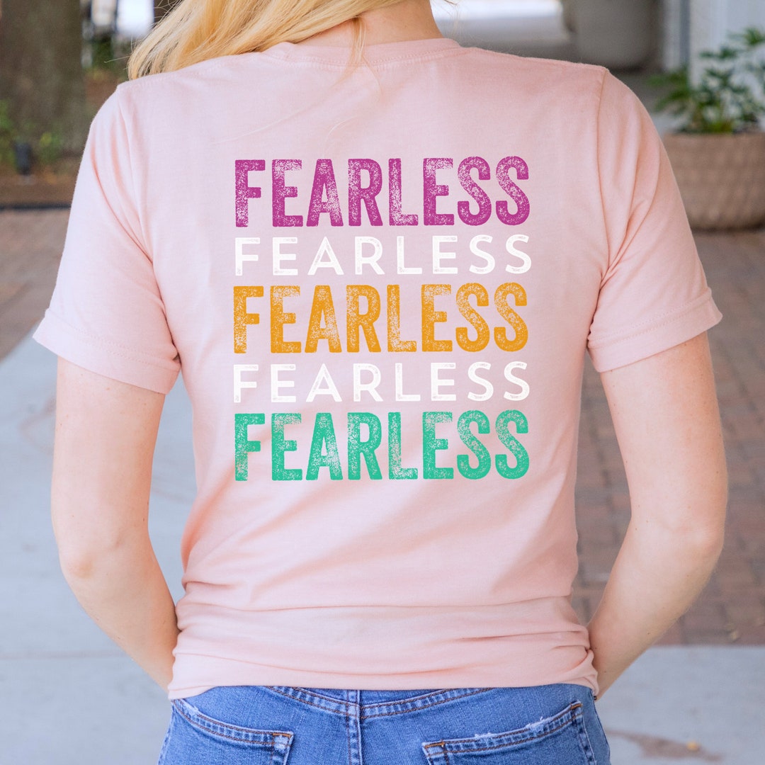 Fearless Shirt Fearless Christian Apparel Fearless Shirt Fearless Woman ...