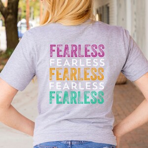 Fearless Shirt Fearless Christian Apparel Fearless Shirt Fearless Woman ...