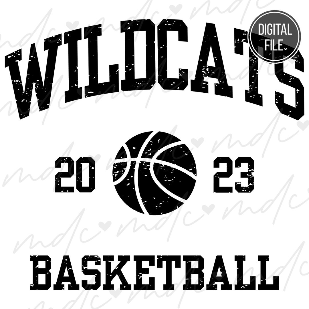 Wildcat Basketball Svg | Wildcats Png | Wildcats Svg | Basketball Team ...