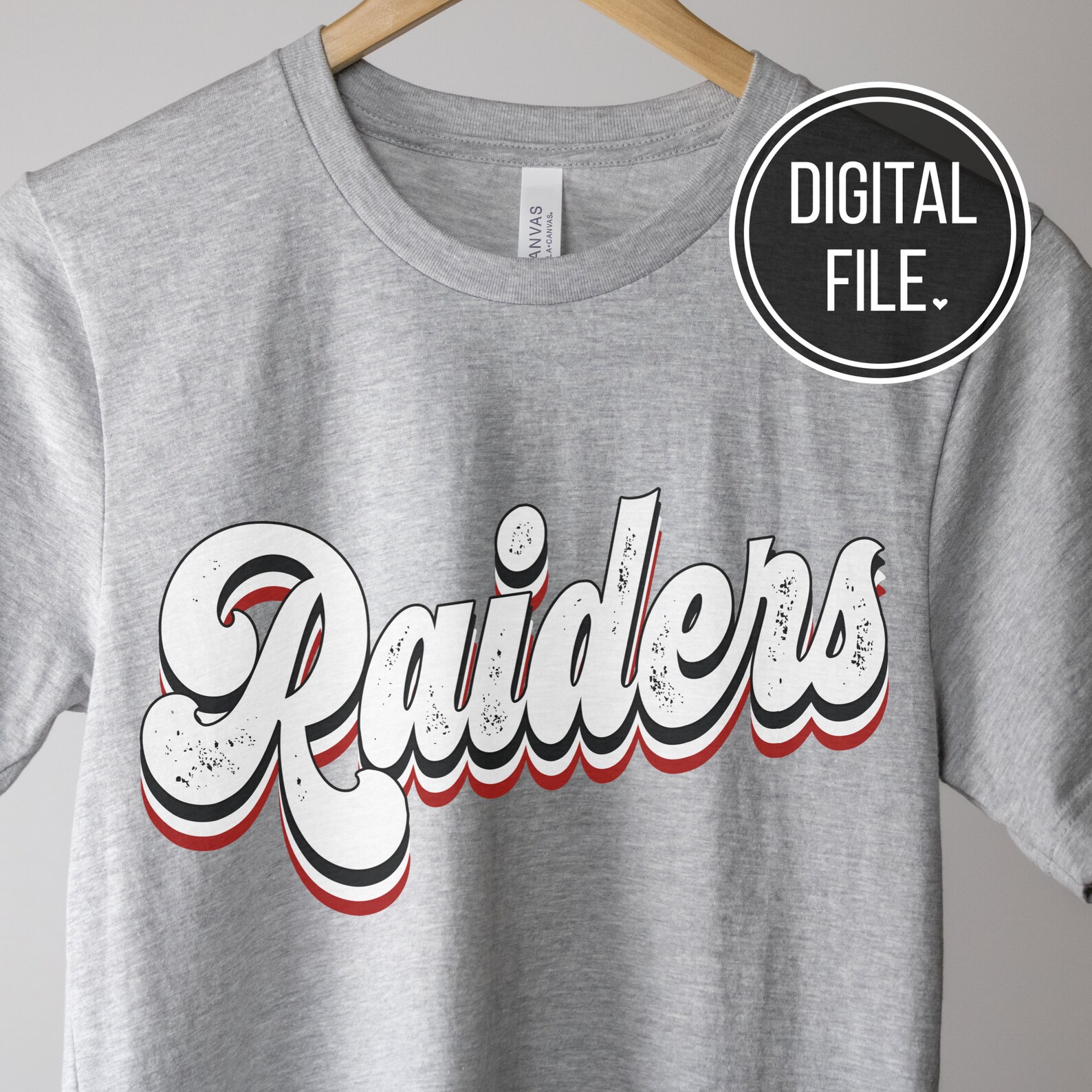 Retro Raiders Svg Files for Cricut Red Raiders Png Raiders Decal Svg ...