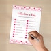 Valentine's Day Photo Scavenger Hunt Game | Printable Activity ...