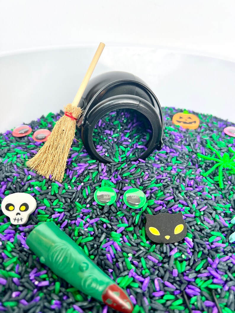 Halloween Sensory Bin Kit Busy Bin Witches Brew Halloween - Etsy