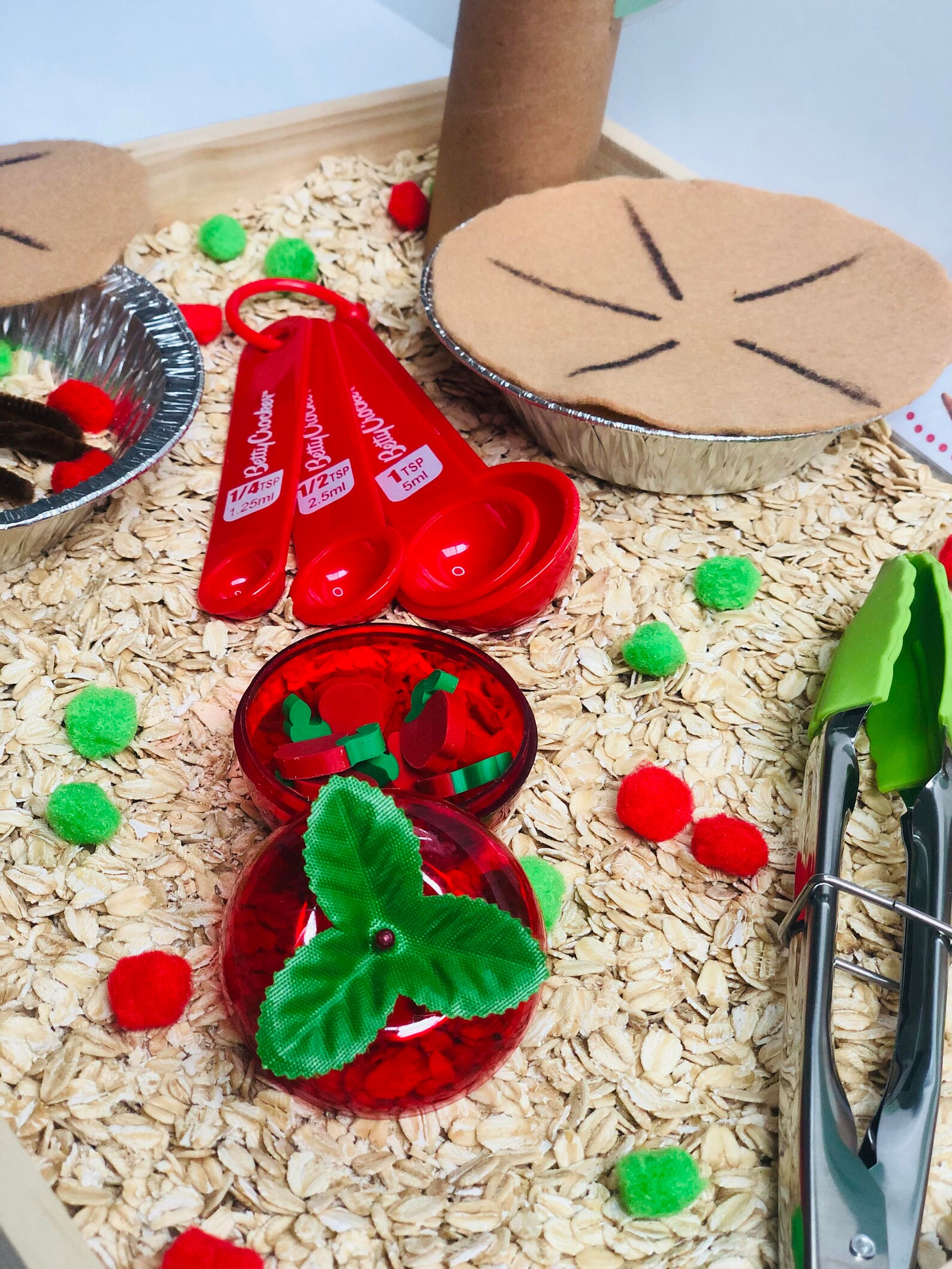 Apple Pie Sensory Bin Kit, Fall Sensory Bin, Preschool Activity Kit ...