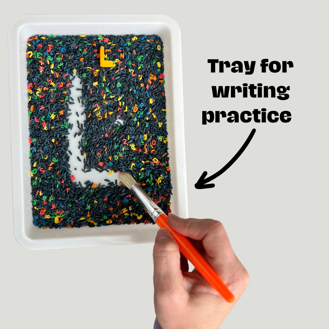 Alphabet Sensory Bin, Busy Bin, Learning Activities, Homeschool ...