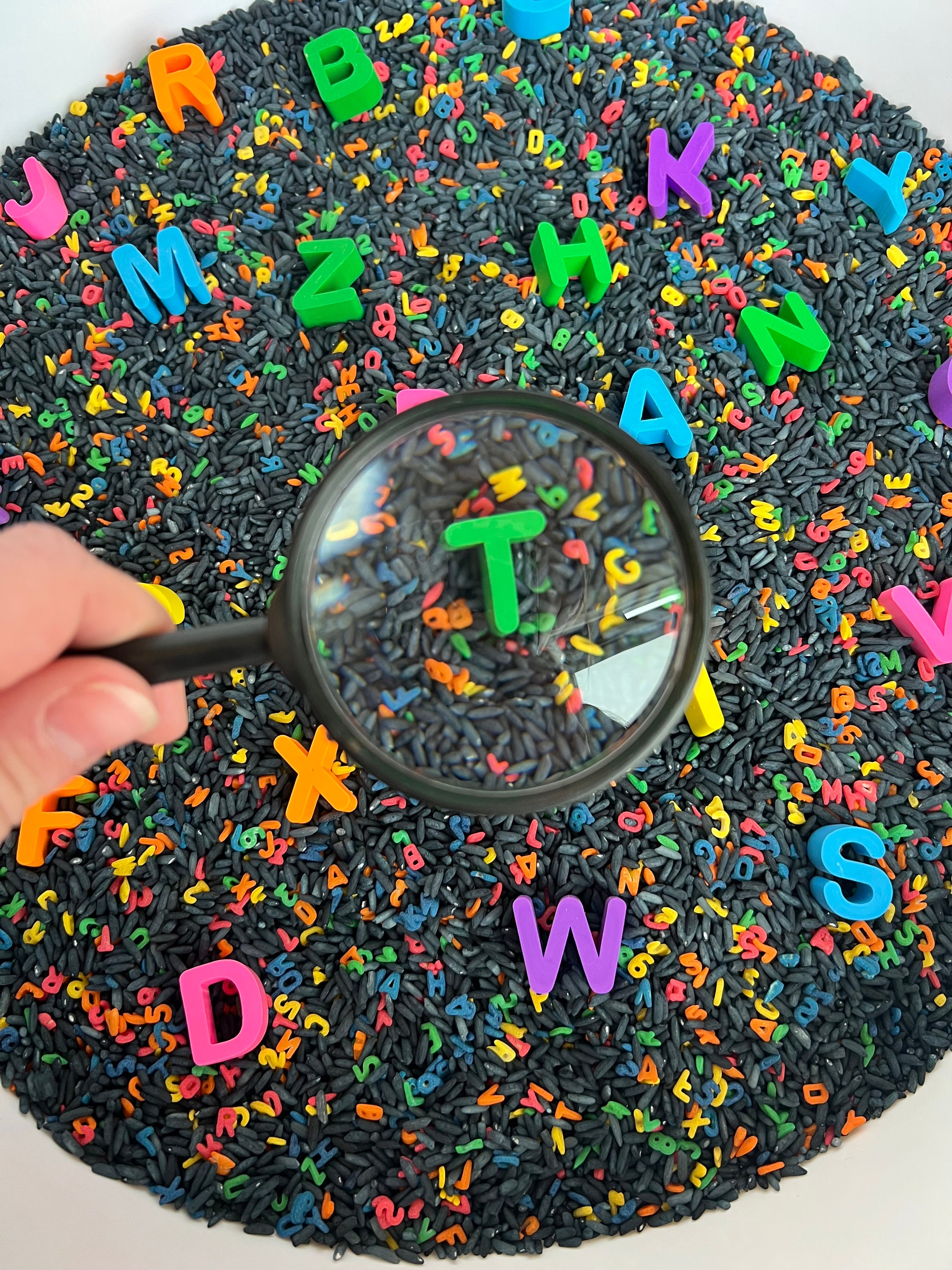 Alphabet Sensory Bin, Busy Bin, Learning Activities, Homeschool ...