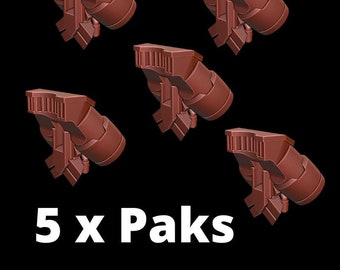 Infernal Wing Backpacks for Cyber Blackguards Miniature Wargaming Bits ...