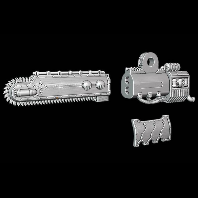 Ripper Arm Weapon Compatible With Adeptus Titanicus Warmaster - Etsy