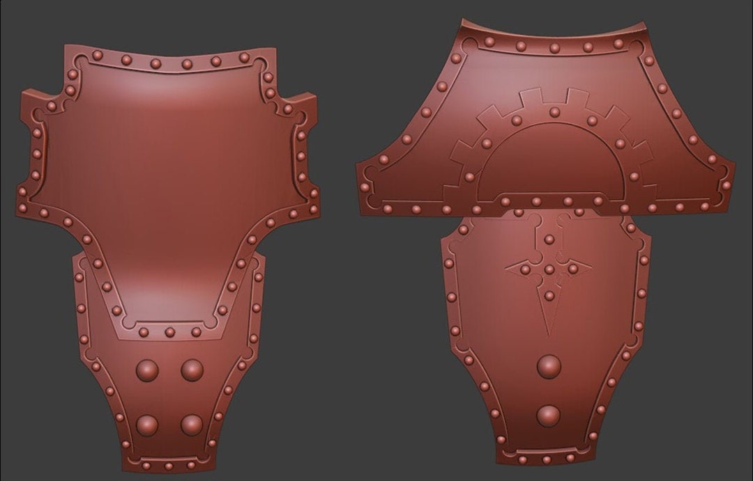 Armour Plates Compatible With Adeptus Titanicus Warmaster Titans - Etsy