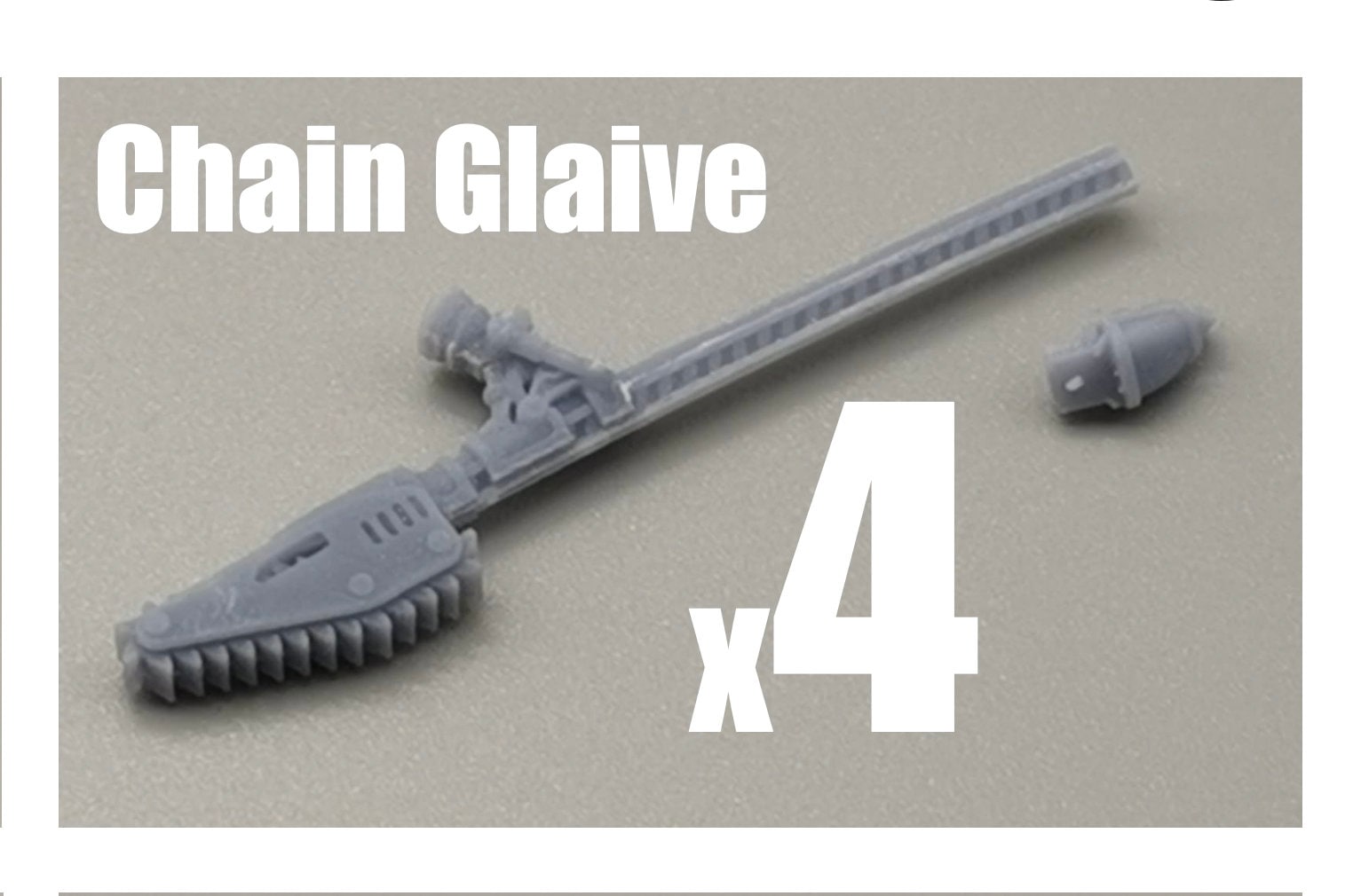 Mejora de arma Chain Glaive Arm paquete de 4 compatible con Adeptus ...