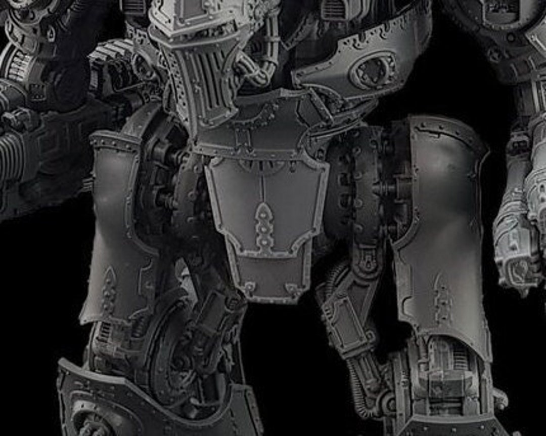 Groin Armour Plate Compatible With Warmaster Titans - Etsy