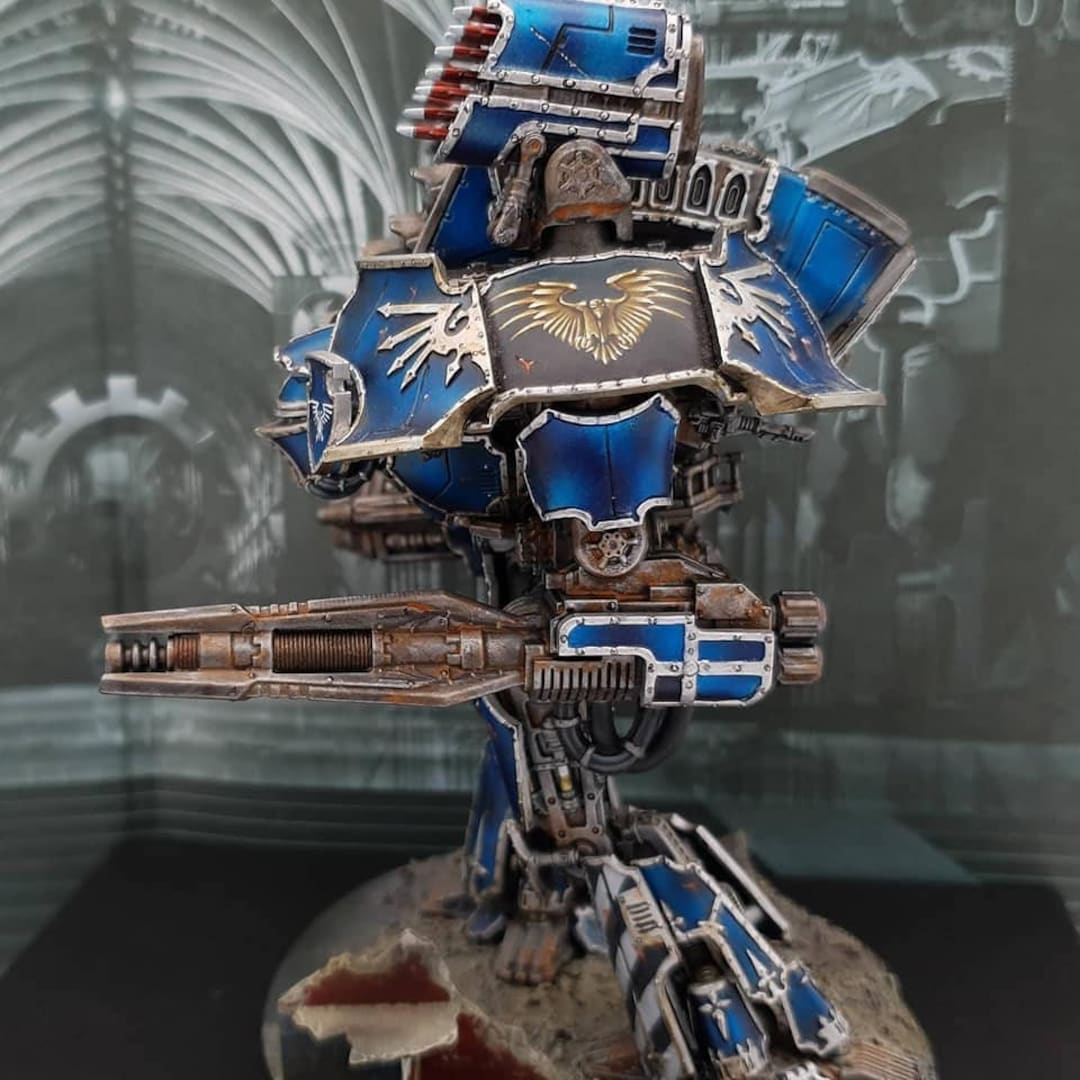 Lascutter Weapon Arm RIGHT HANDED Compatible With Adeptus Titanicus ...