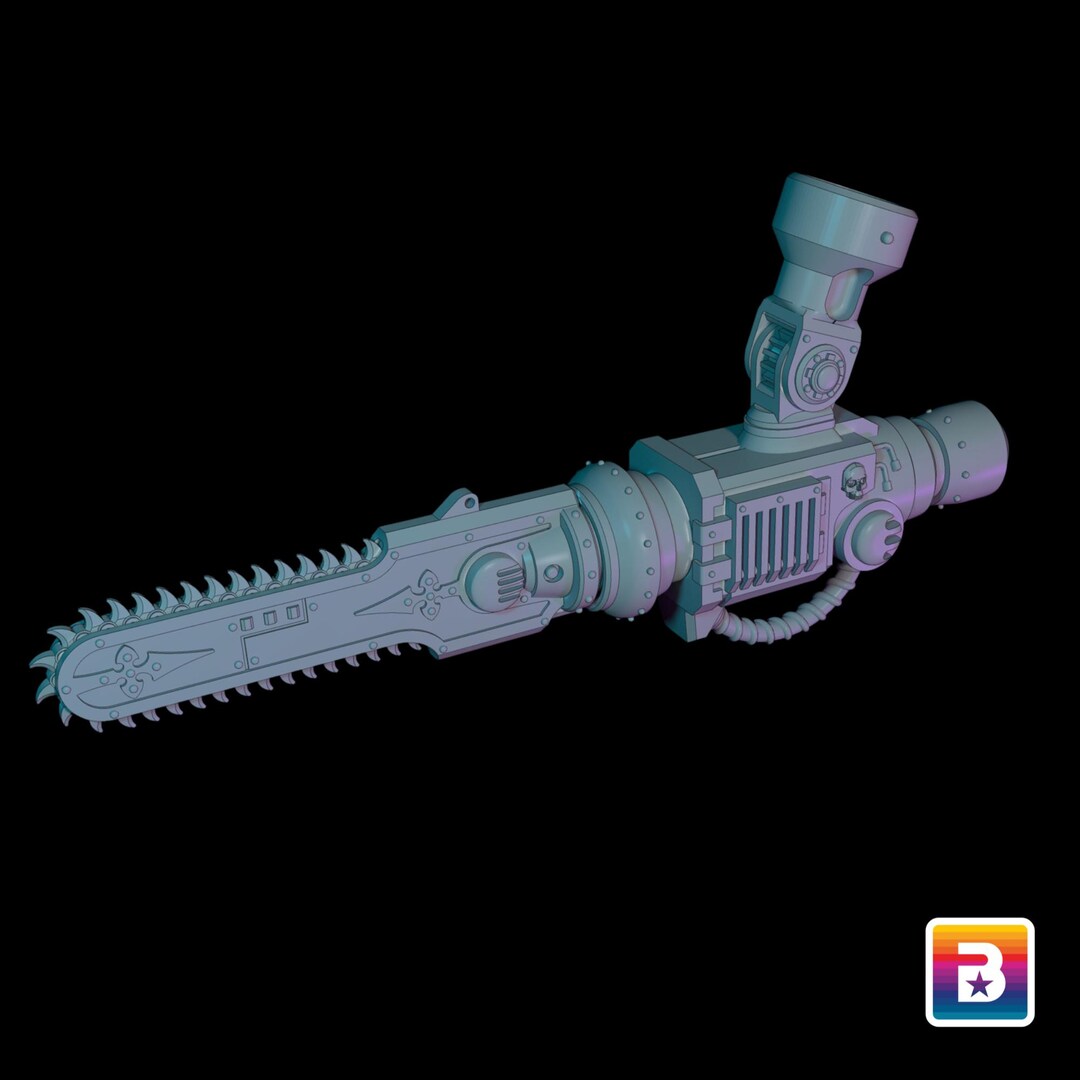 Bane Saw Arm With Armiger Knights - Etsy