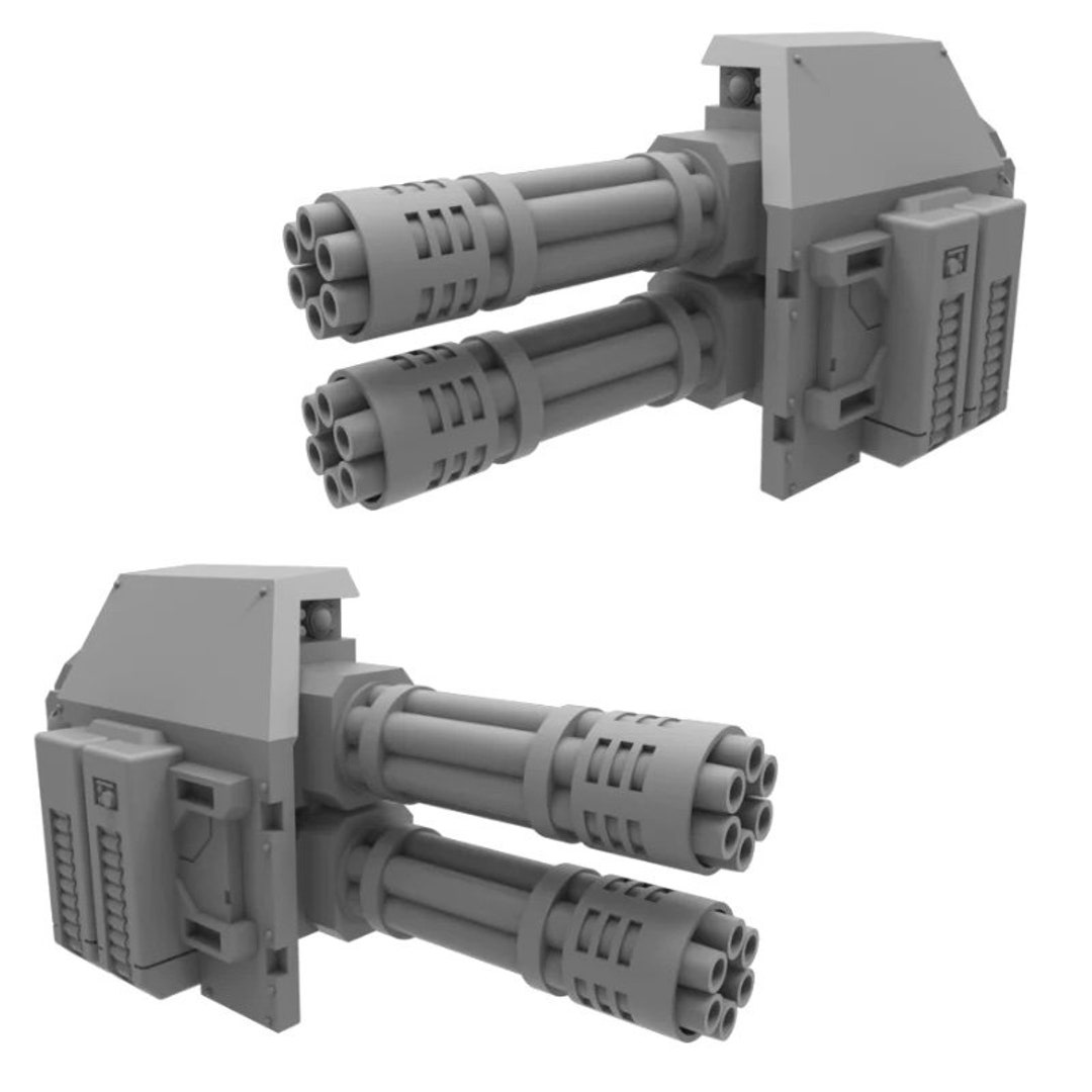 Twin Minigun Arms - Etsy