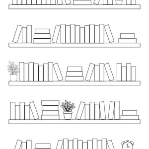 My Library Book Tracker - Etsy