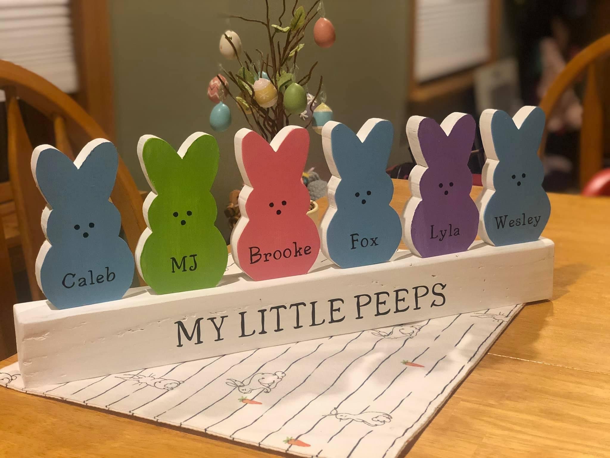 Bunny Peep Display - Etsy