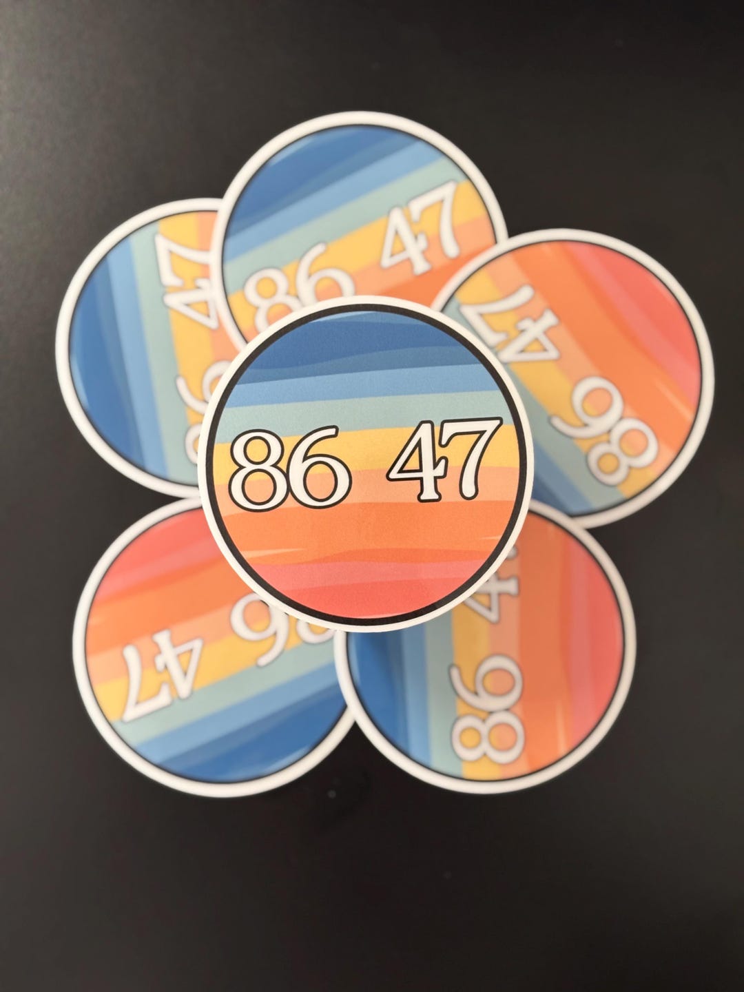 86 47 Sticker - Etsy