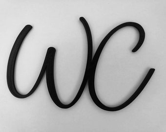 Guest WC Guest WC Door Sign Guest Toilet Sign Self-adhesive - Etsy