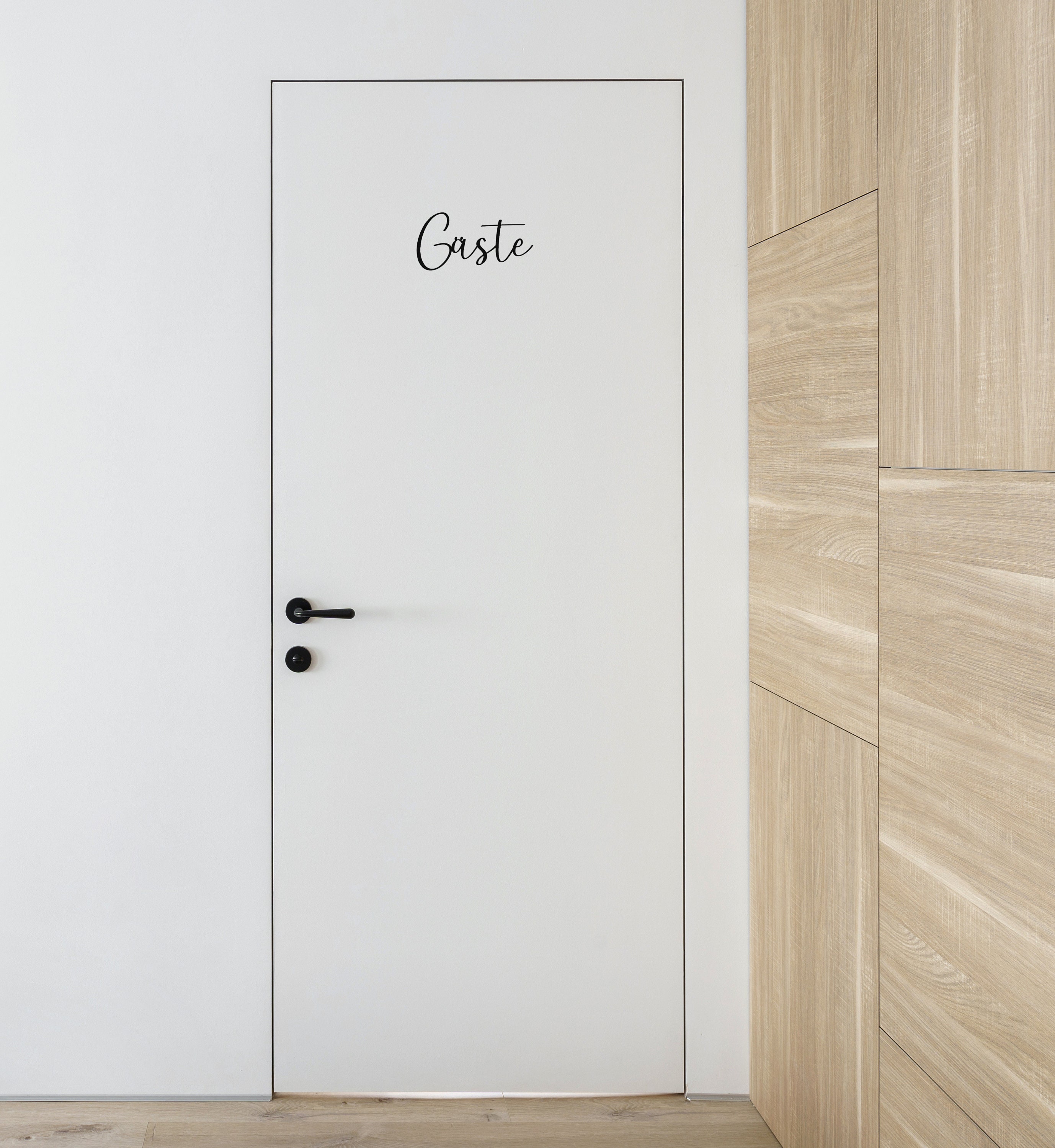 Guest Door Sign 3D Printed Guest Toilet Guest Room Self-adhesive - Etsy