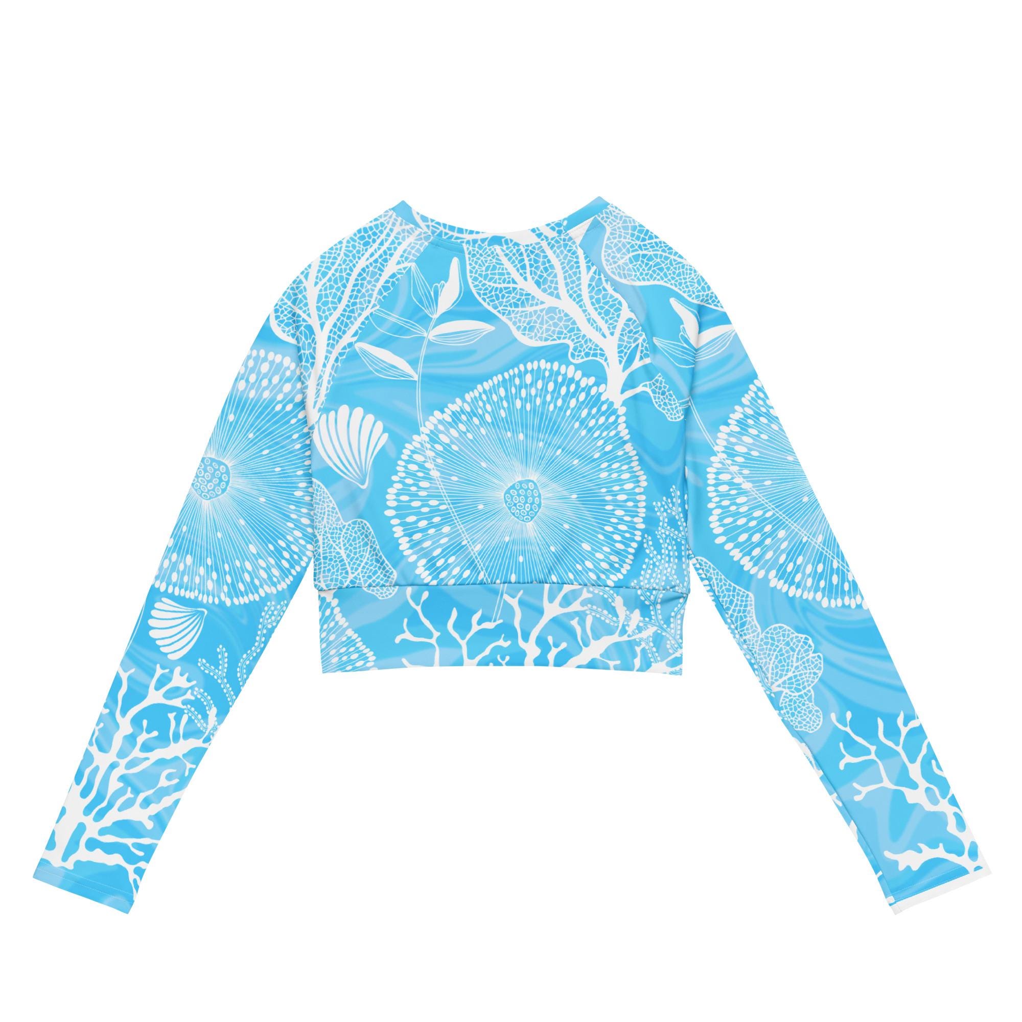 Edith Crop Top Rash Guard, Long Sleeve Rash Guard or Scuba Diving ...