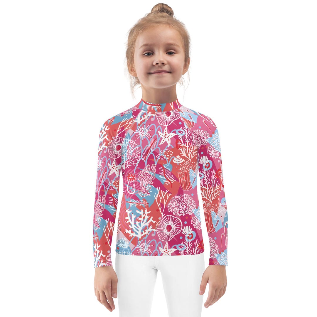 Kids Rash Guard, Girls Rash Guard, Boys Rash Guard, Sun Protection ...