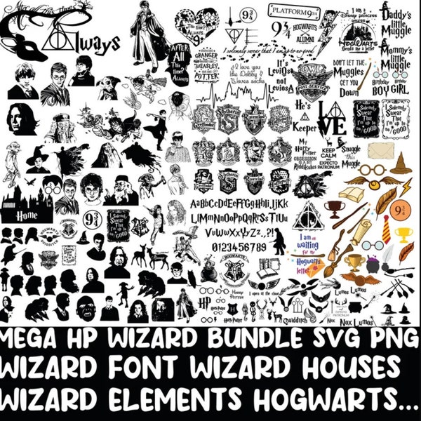 Harry potter svg - Etsy