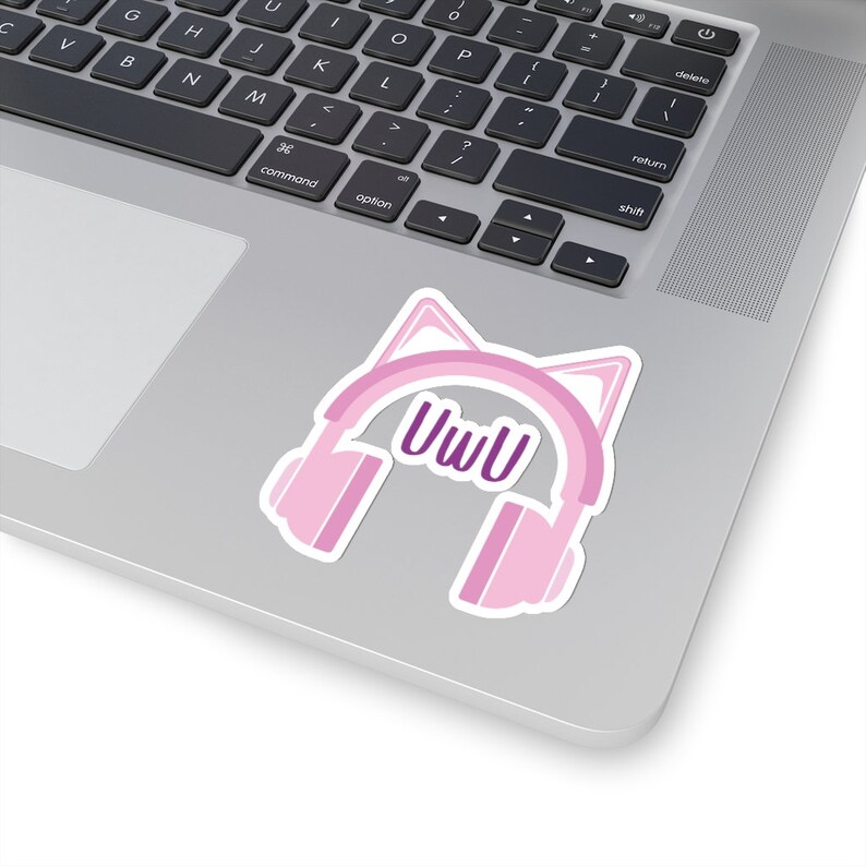 Uwu Stickers Uwu Headphones Kawaii Trendy Cute Stickers - Etsy