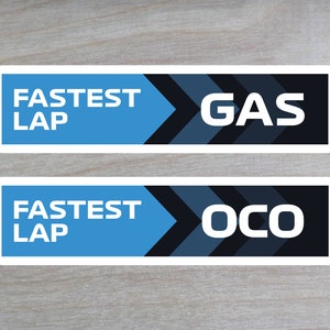 Fastest Lap Stickers Fastest Lap F1 2024 Season Formula - Etsy