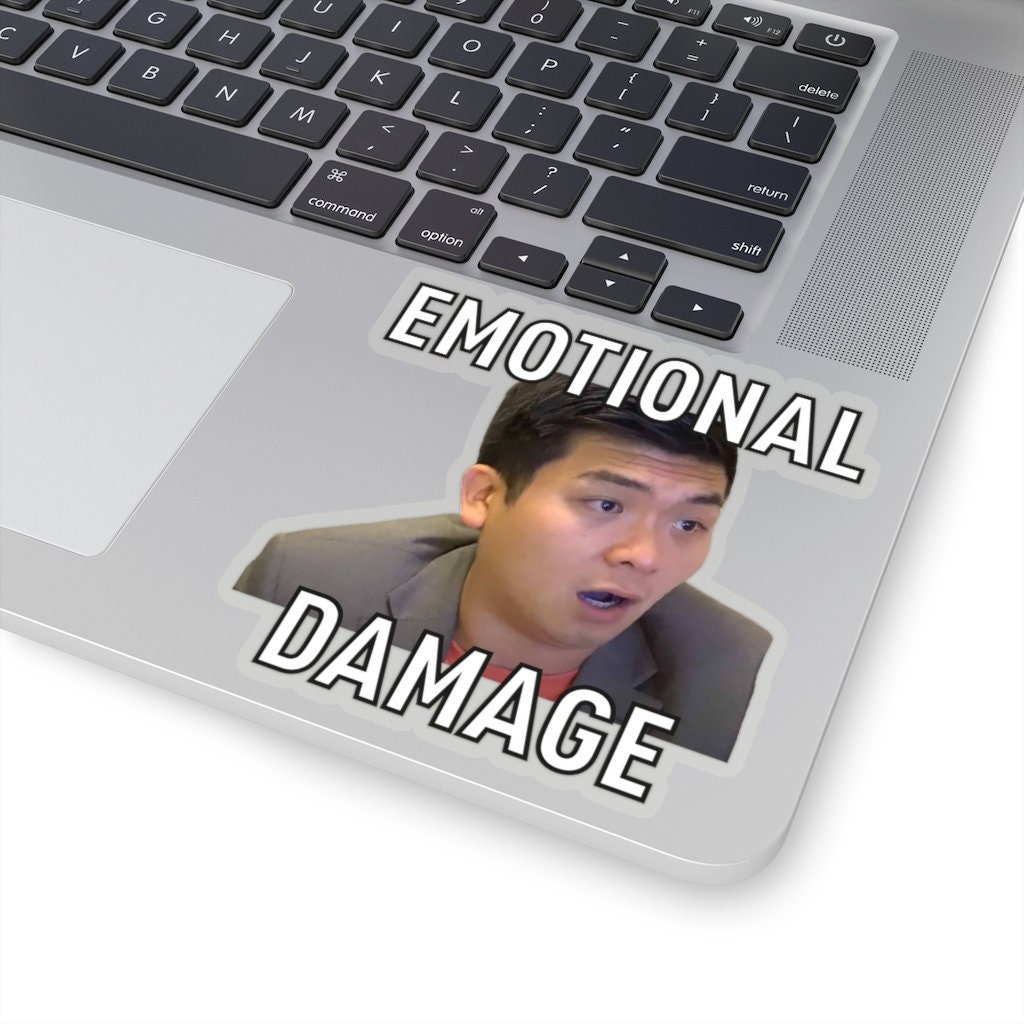Emotional Damage Meme Tiktok Trendy and Funny Meme Stickers - Etsy Canada