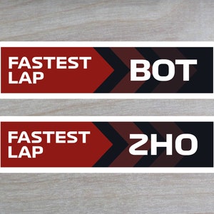 Fastest Lap Stickers Fastest Lap F1 2024 Season Formula - Etsy