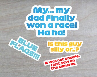 F1 Team Radio Stickers - Etsy