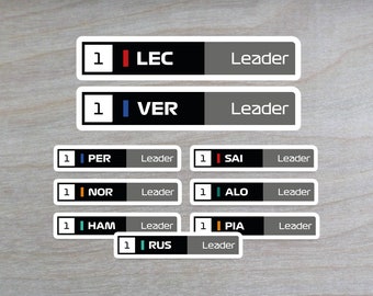 Formula One Stickers, F1 Stickers, Racing Sticker, Grand Prix Stickers ...