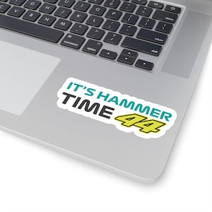 Lewis Hamilton Sticker It's Hammer Time Stickers - Etsy