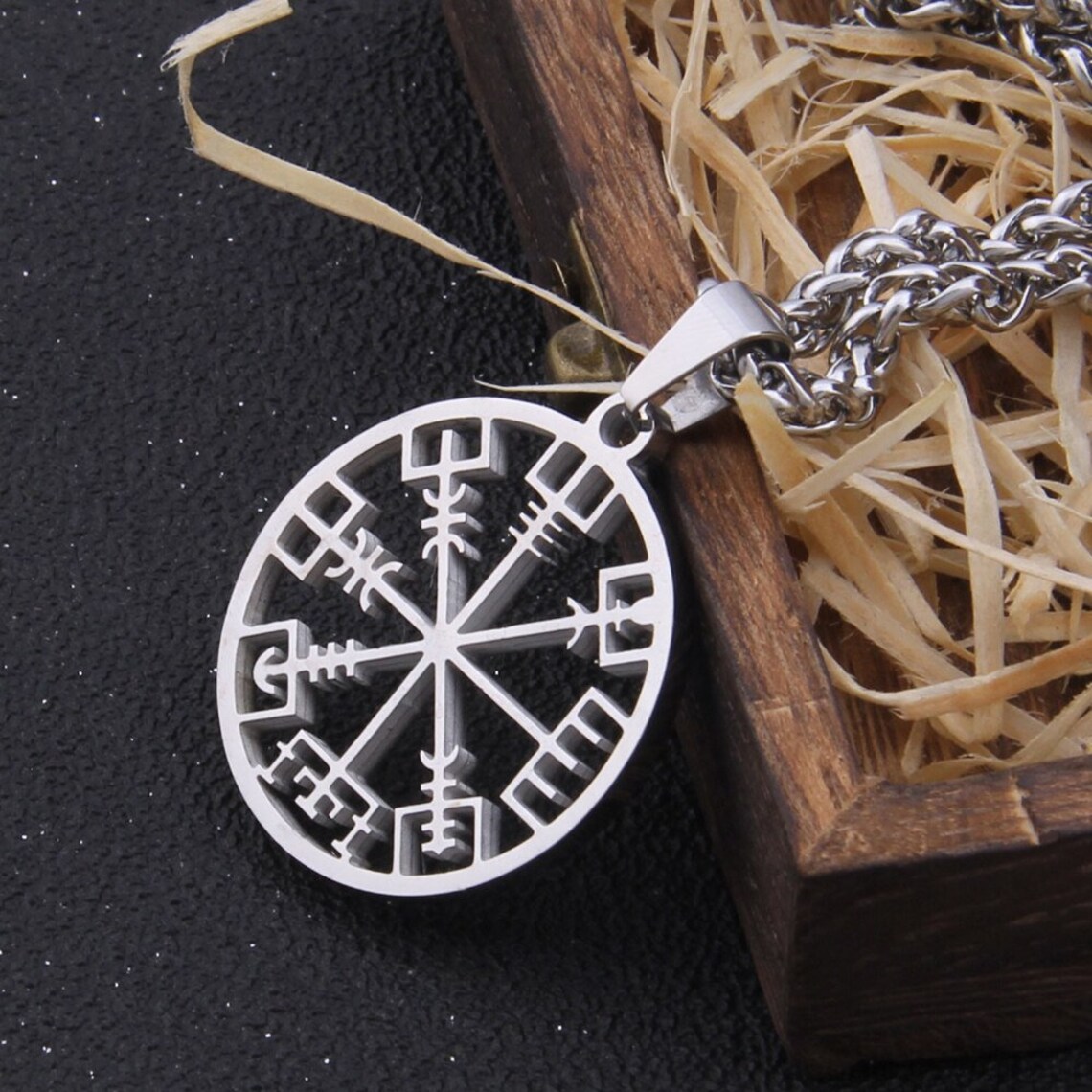 Viking Vegvísir Viking Vegvísir Pendant Viking Vegvísir - Etsy
