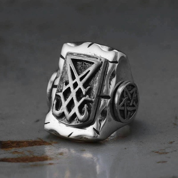 Vintage Lucifer Ring - Etsy