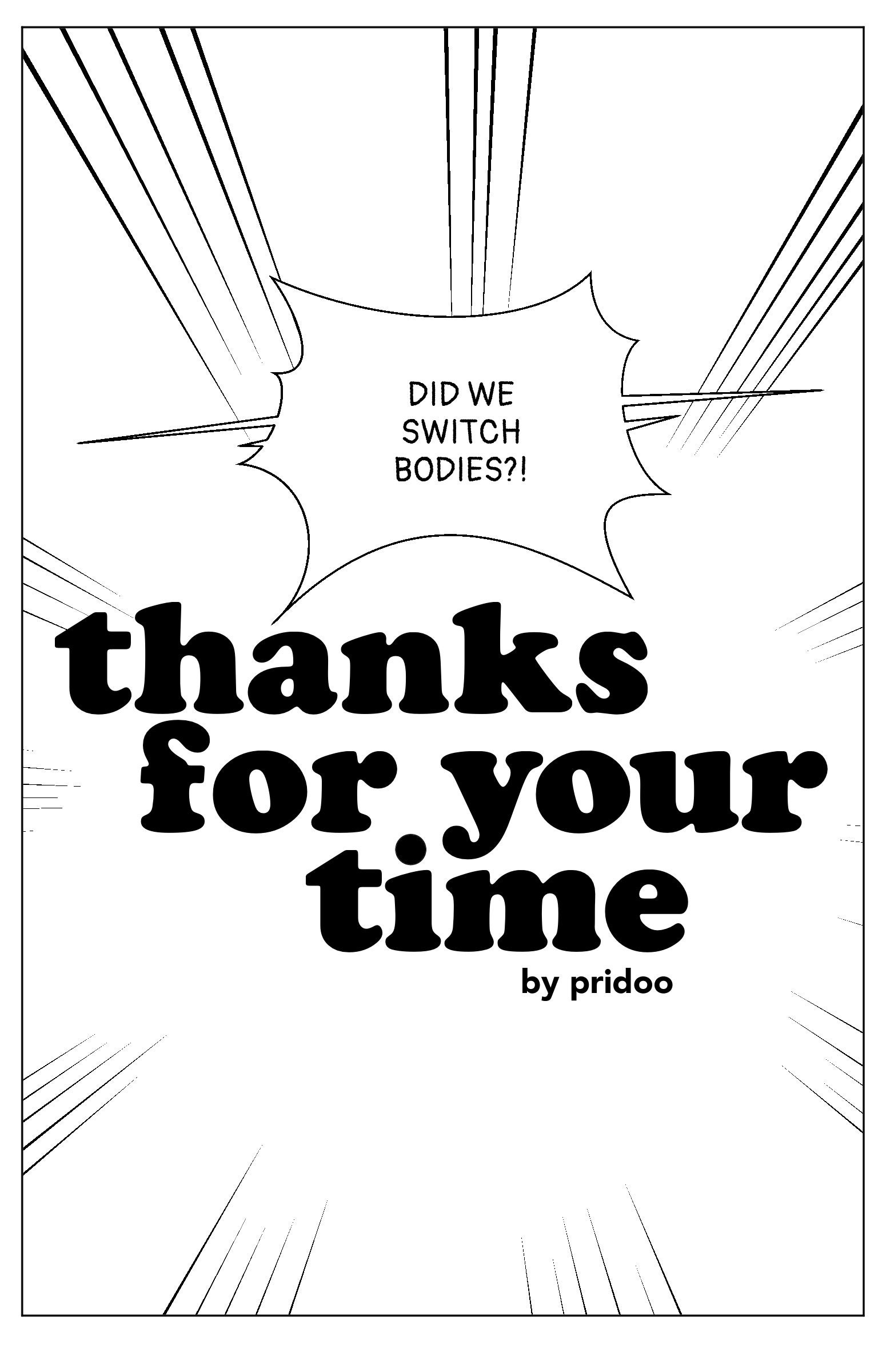Thanks for Your Time: Dinluke Fanbook pdf - Etsy