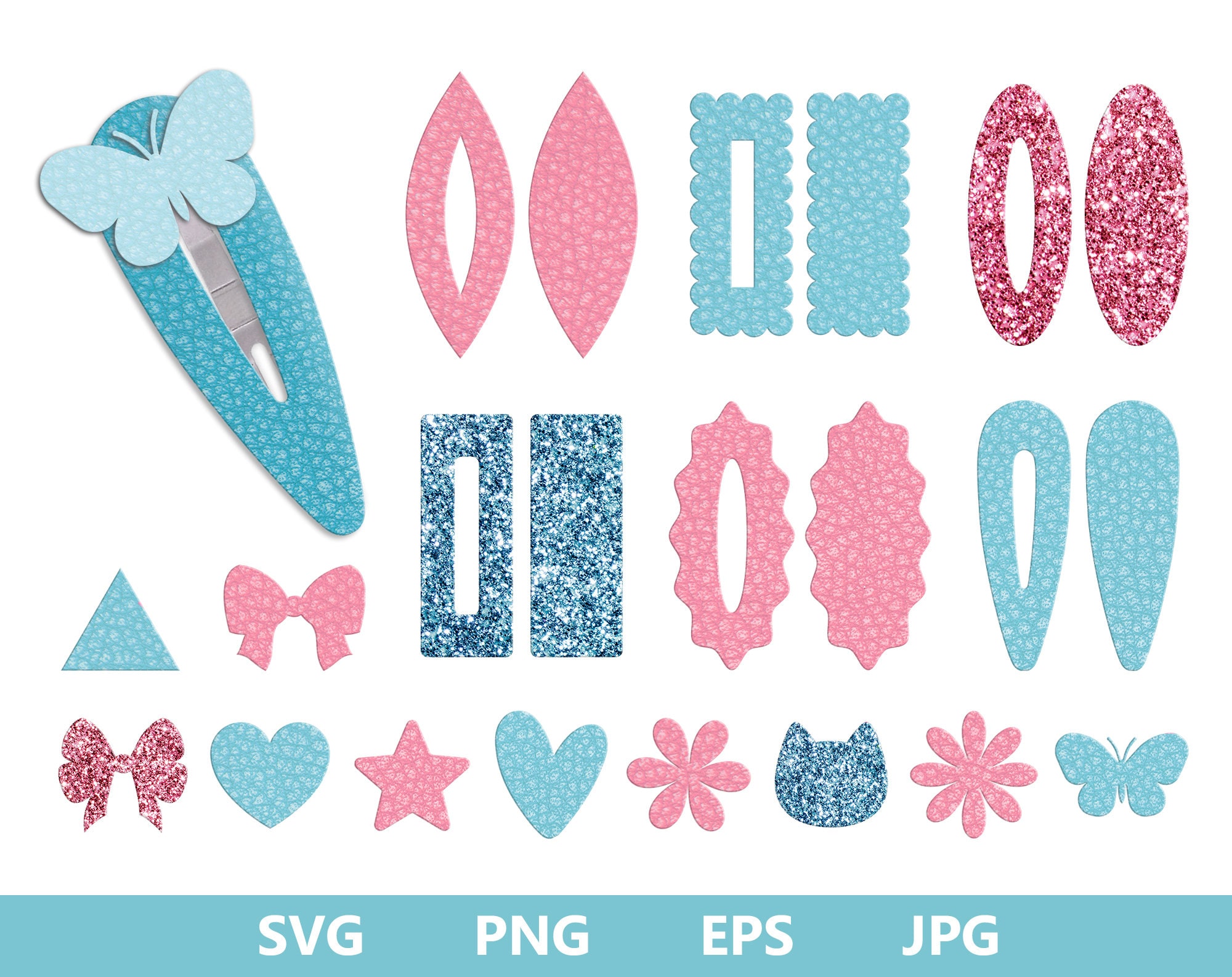 Snap Clip SVG Snapclip Template Window Snap Clip Scalloped - Etsy