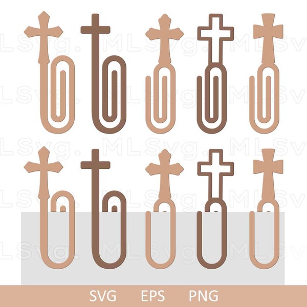 Cross Bookmark - Etsy