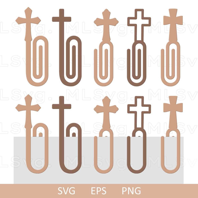 Cross Bookmark - Etsy