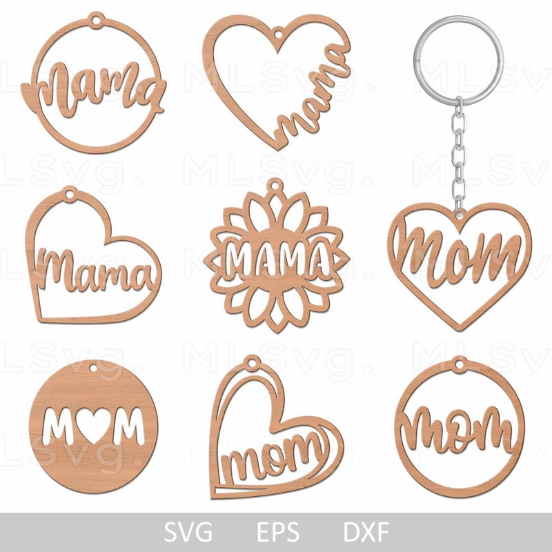 Keychain Svg - Etsy