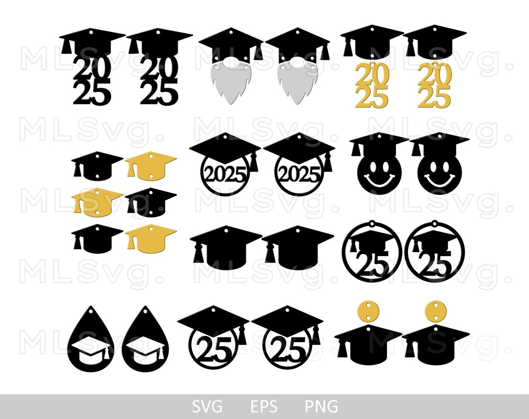 Graduation Earrings SVG Bundle, Diploma Earring Svg, Grad Earrings Svg ...
